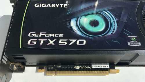 Видеокарта Gigabyte GeForce GTX 570