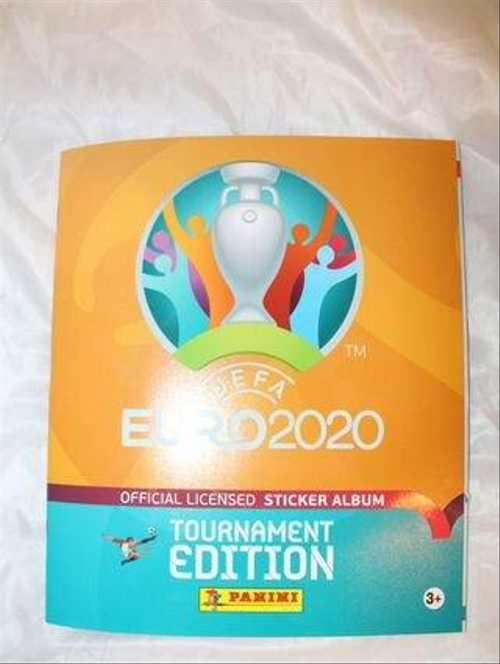 Альбом для наклеек panini Чемпионат Европы 2020