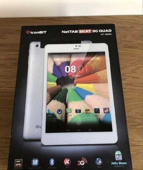 Планшет iconBIT nettab skat 3G quad