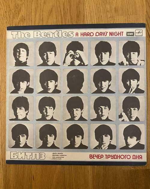 Граммпластинка The Beatles "A hard day's night"