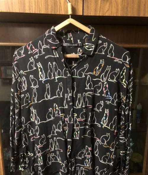 Рубашка женская zara xs