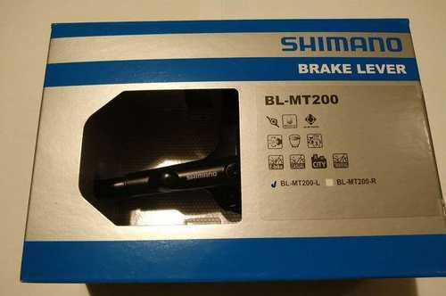 Передняя тормозная ручка shimano mt200