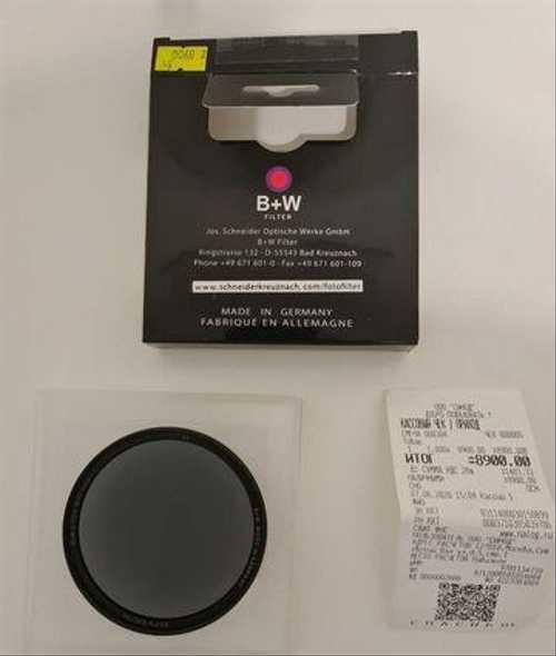 Поляризационный фильтр B+W 77mm C-POL MRC Nano