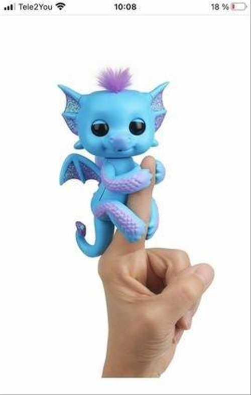 Игрушка интерактивный дракончик Fingerlings