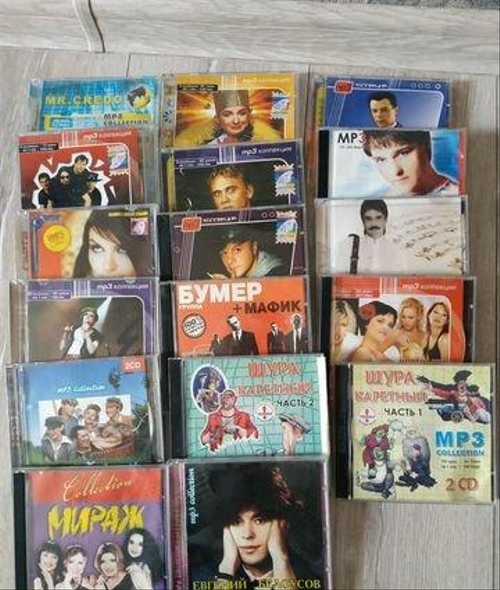 Коллекция mp3, CD дисков
