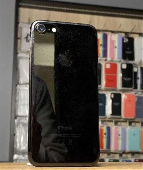 Телефон(model iPhone 7(jet black) - origin byшка A