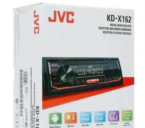 JVC KD-X162 USB/AUX 1din магнитола