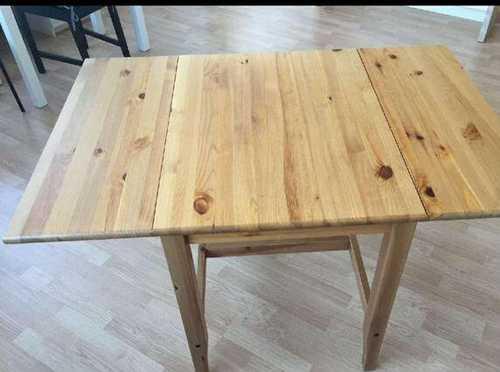 Стол ikea кухонный деревянный