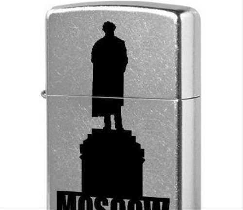 Новая оригинальная зажигалка Zippo 207 Пушкин