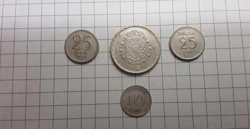 Монеты серебряные