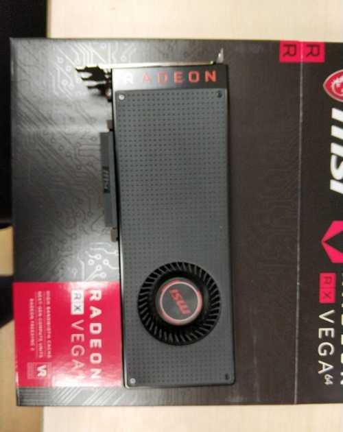 MSI vega 64 на гарантии