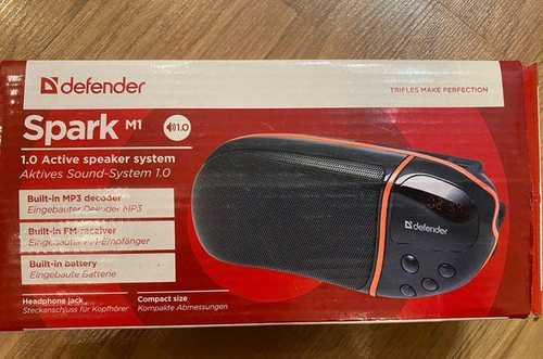 Портативная колонка defender Spark M1
