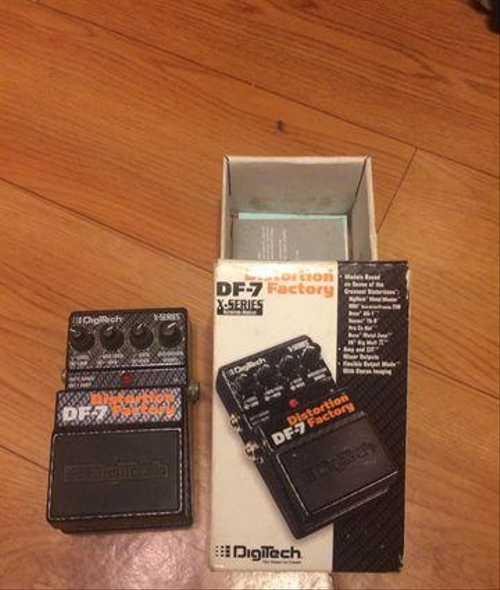 Примочка Digitech DF-7 Distortion Factory | Festima.Ru - Мониторинг ...