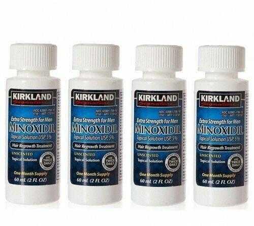 Миноксидил Kirkland 5 (USA) 4 флакона