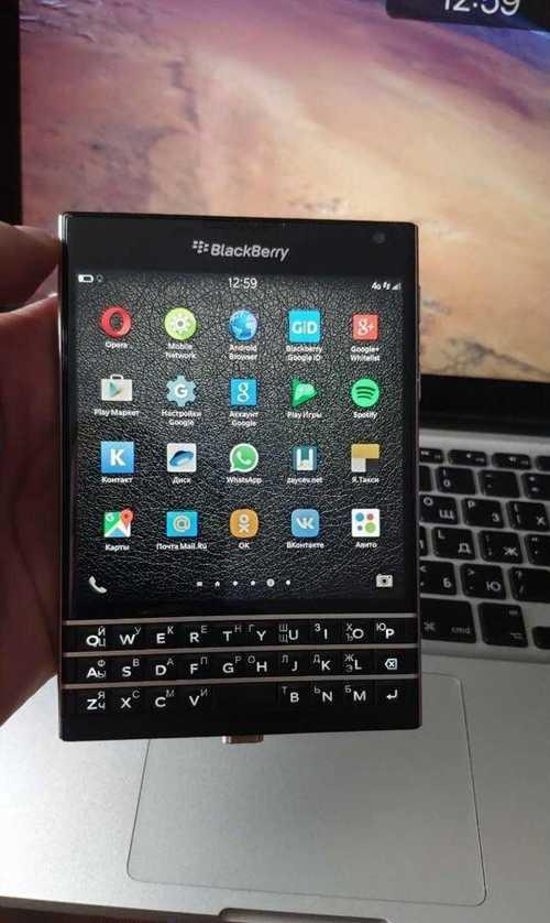 Бизнес смартфон blackberry passport