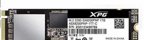 M2 SSD Adata XPG SX8200 Pro 1TB