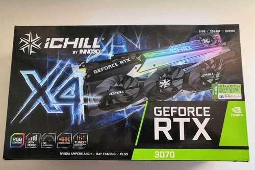 Видеокарта RTX 3070 iChill X4 OC 8G (Не LHR)
