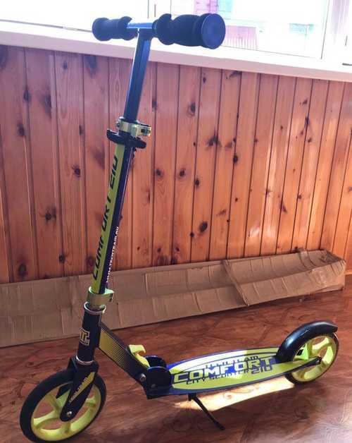 Самокат teach team comfort city scooter 210