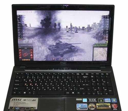 Ноутбук MSI (GE620DX)(HD)\ GeForce GT 635M