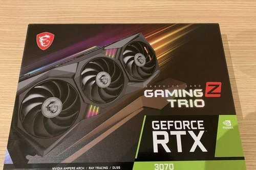 Видеокарта Nvidia RTX 3070 MSI gaming Z trio