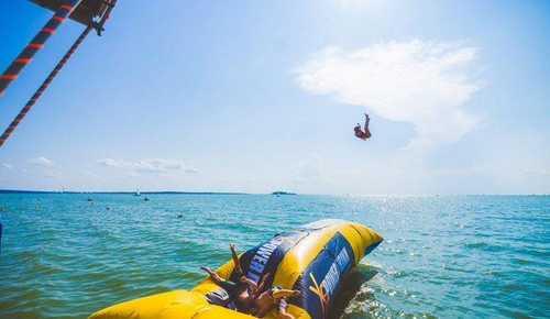 Блоб, катапульта водный аттракцион