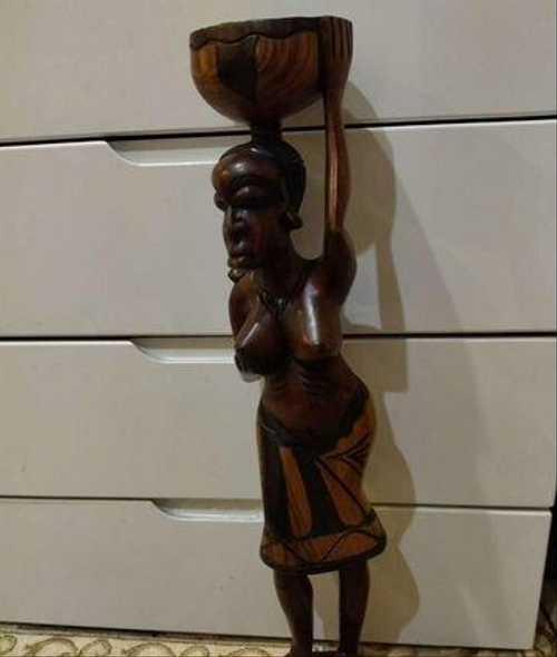 Статуэтка африканской девушки 65 см