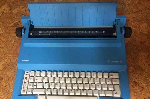 Пишущая машинка Olivetti латиница