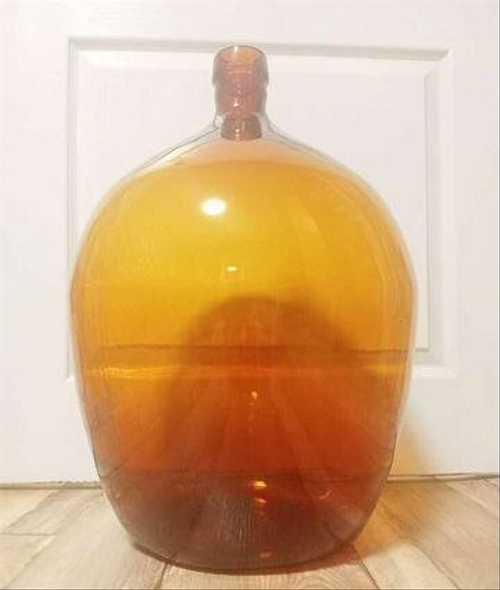 Бутыль стеклянный 30 литров