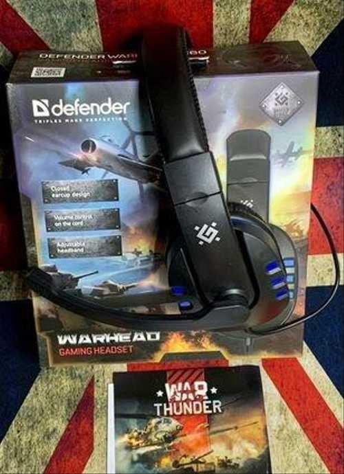 Новая Компьютерная гарнитура Defender Warhead G160