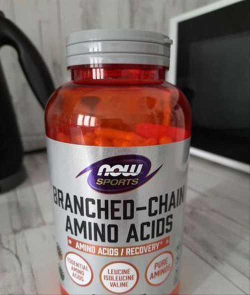 Bcaa NOW Branched Chain Amino Acids (240 капсул)