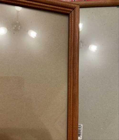 Деревянная рамка со стеклом 21*30