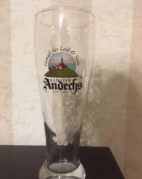 Пивной бокал Andechs 0,5L Германия