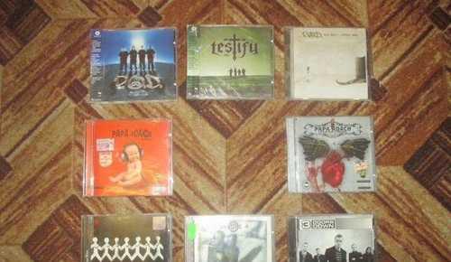 Диски Korn,Papa Roach,Nickelback,P.O.D