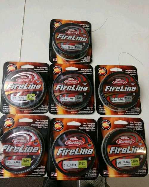 Плетёный шнур Berkley FireLine