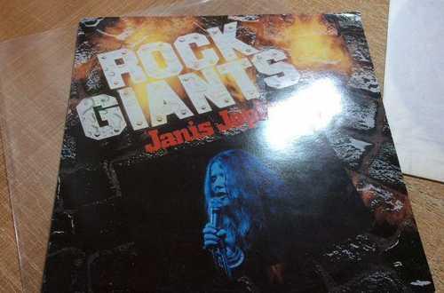 Janis Joplin - Rock giants. 1982 Gema. Misprint