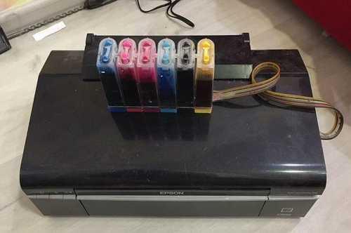 Цветной принтер epson Т50