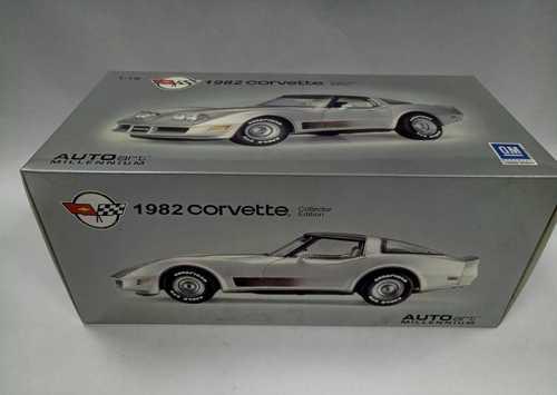 Chevrolet Corvette 1982 Autoart 1:18