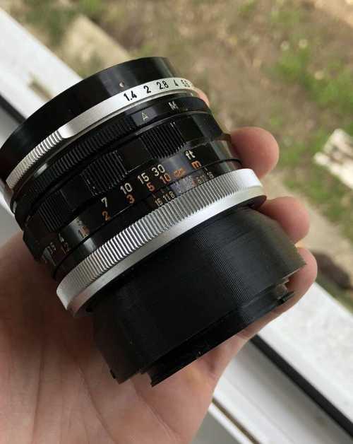 Canon FL 50mm f1.4 для sony E nex