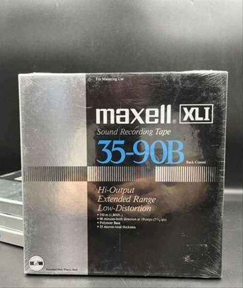 Maxell XLI 35-90B запечатанная катушка с пленкой