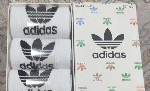 Носки белые adidas 37-41