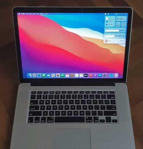 MacbookPro 15 2015 16GB i7 2.5 из Гонконга