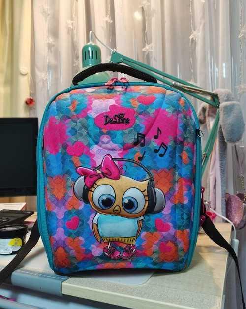 Школьный рюкзак для девочки +мешок для сменки