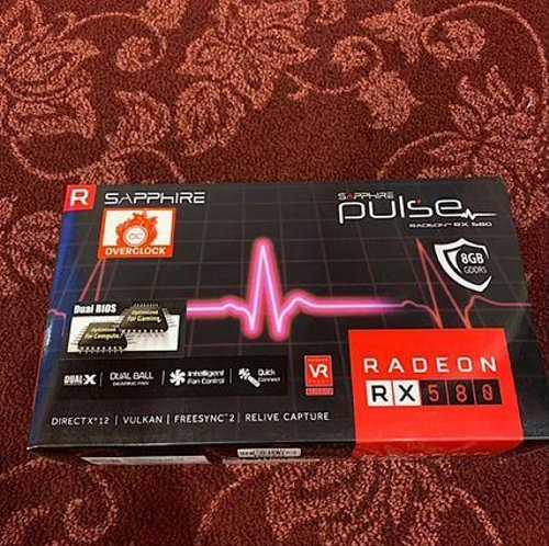 Radeon RX580 Saphire pulse 8GB