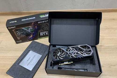 Видеокарта rtx3080 Palit Gamingpro