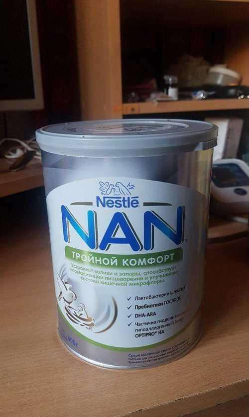 Nestle NaN Тройной комфорт, 800 грамм