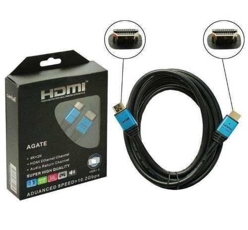 Кабель hdmi-hdmi V1.4 5 метров с поддержкой 4K и 3