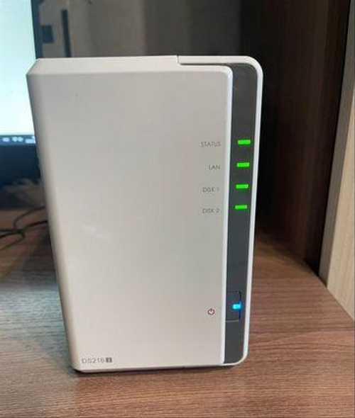 Сетевое хранилище nas Synology ds216j