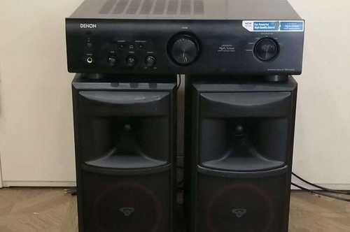Усилитель Denon PMA-520AE+Акустика Cerwin-Vegal XL