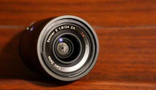 Объектив Sony Carl Zeiss 24 mm 1.8