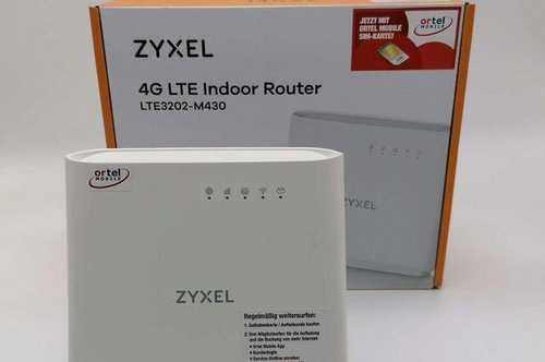 Роутер Zyxel LTE3202 сим карта в подарок